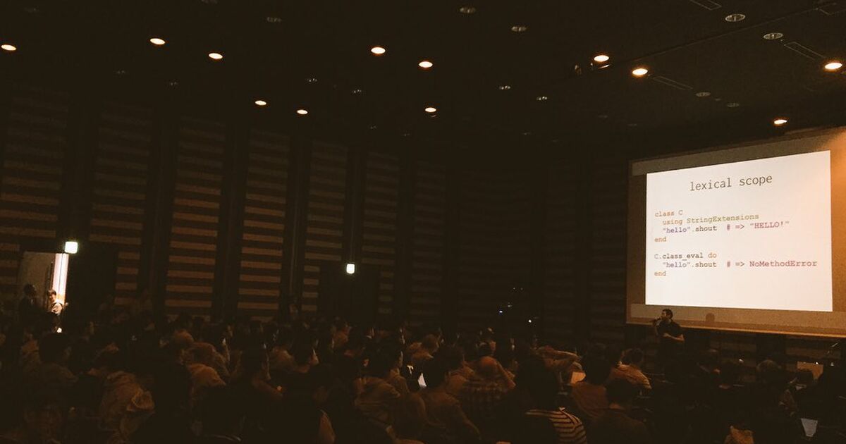 Ruby2.0で導入されたRefinementsという機能のメリットとリスクについて #rubykaigi #rubykaigiB - Togetter