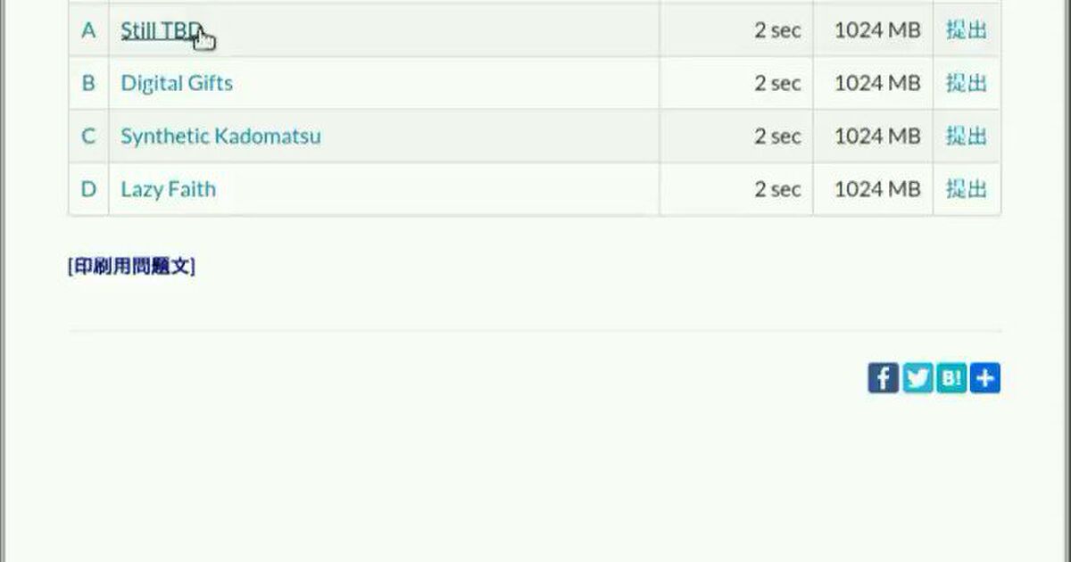 AtCoder Beginner Contest 121 - Togetter