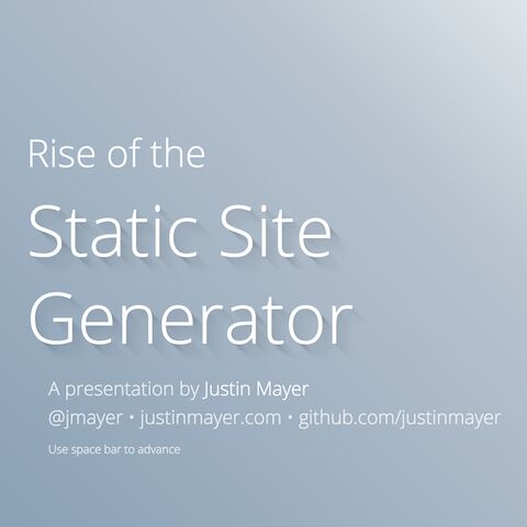 既存CMSを凌駕する！ Python製 静的サイトジェネレーターの台頭 #PyConJP_1 #pyconjp - Togetter [トゥギャッター]